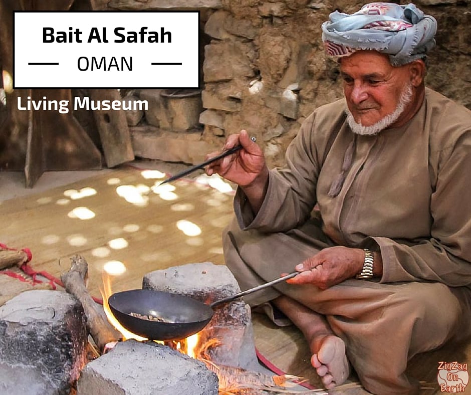 Al Hamra (Oman) - Ruins + Bait al Safah living museum