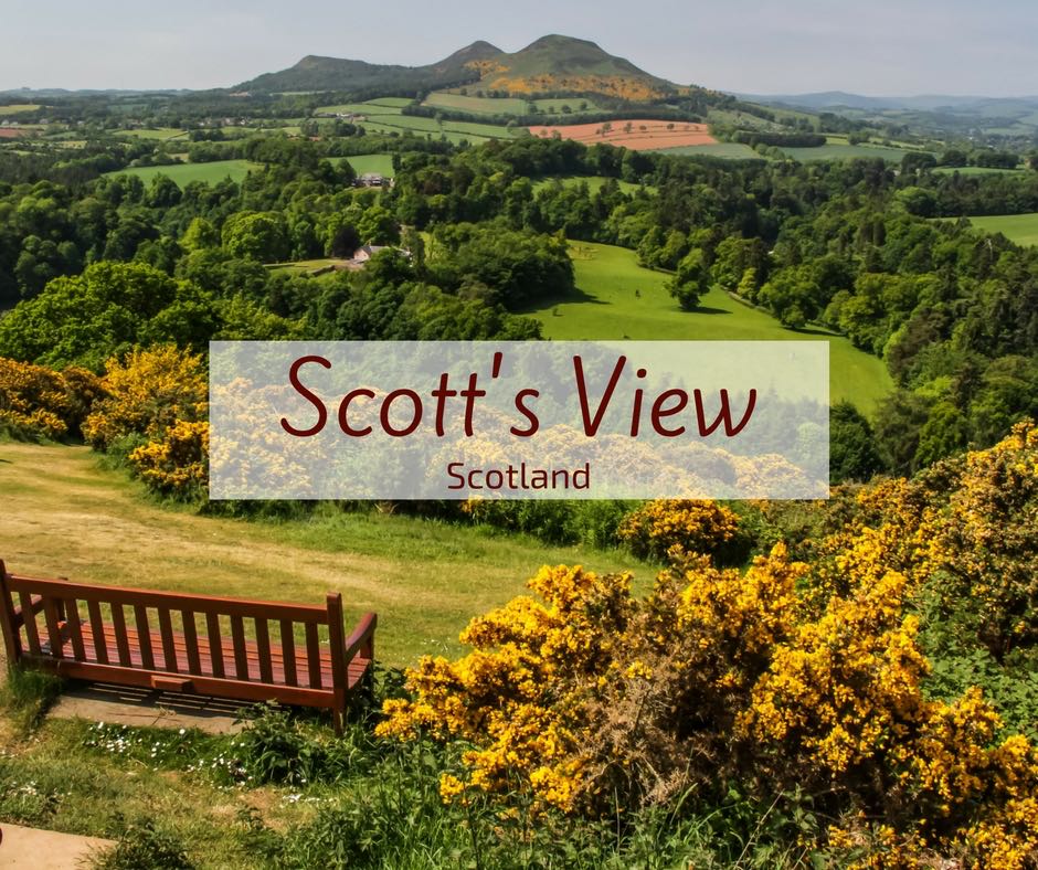 Scott's View (Scotland) and Dryburgh Abbey - Tips + photos