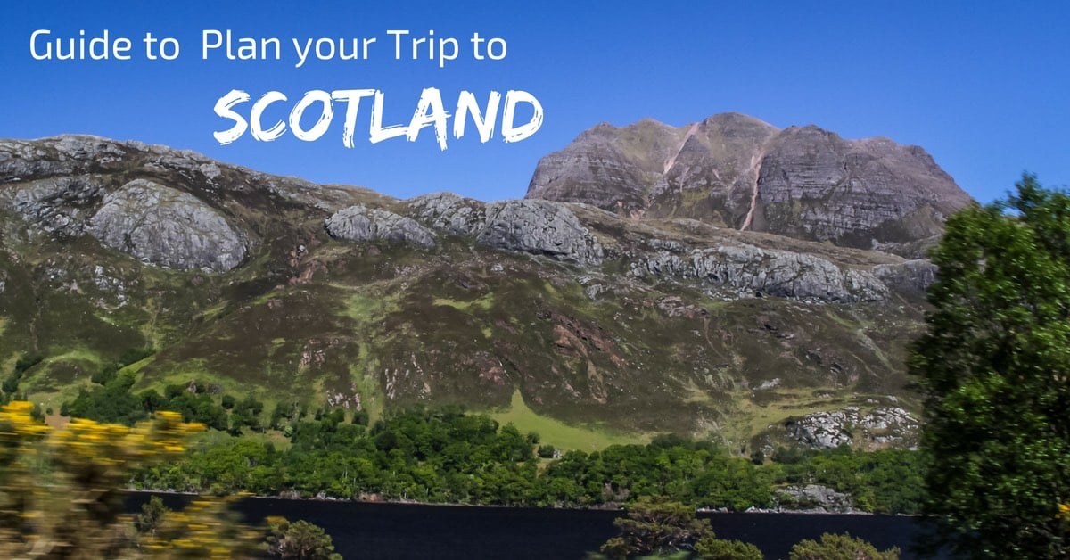 Scotland Road Trip - all you need to know (timing, itinerary, map...)