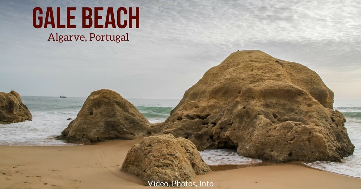 Praia da Gale beach (Algarve, Portugal): tips + photos