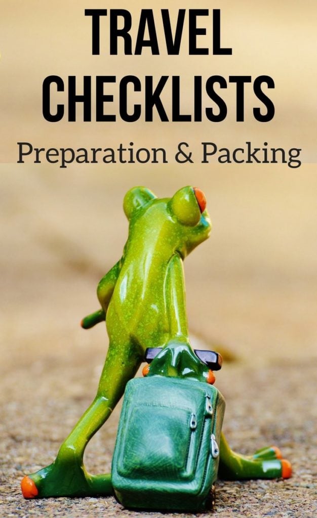 Detailed Travel Checklists (Prep + Pack)