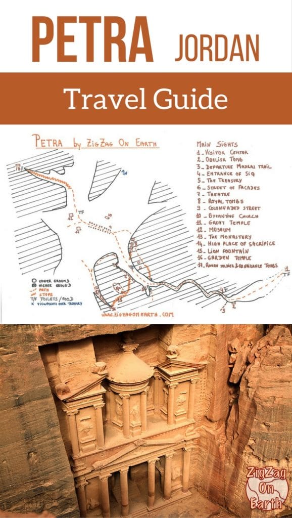 Visiting Petra Jordan – Map, things to see, planning tips, accommodations…