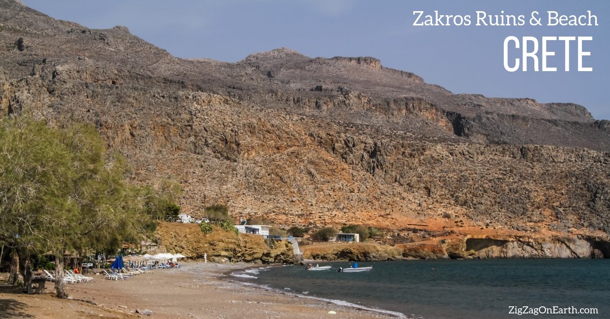 Kato Zakros (Crete) - Tips + Photos of beach, ruins and gorge