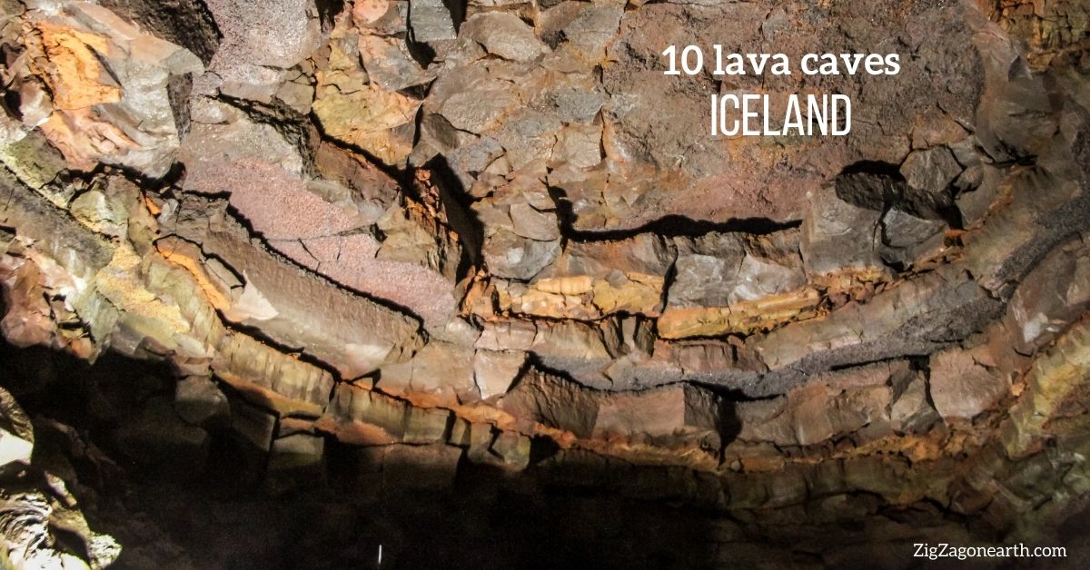 10 best lava caves in Iceland (Lava Tunnel + tubes...)