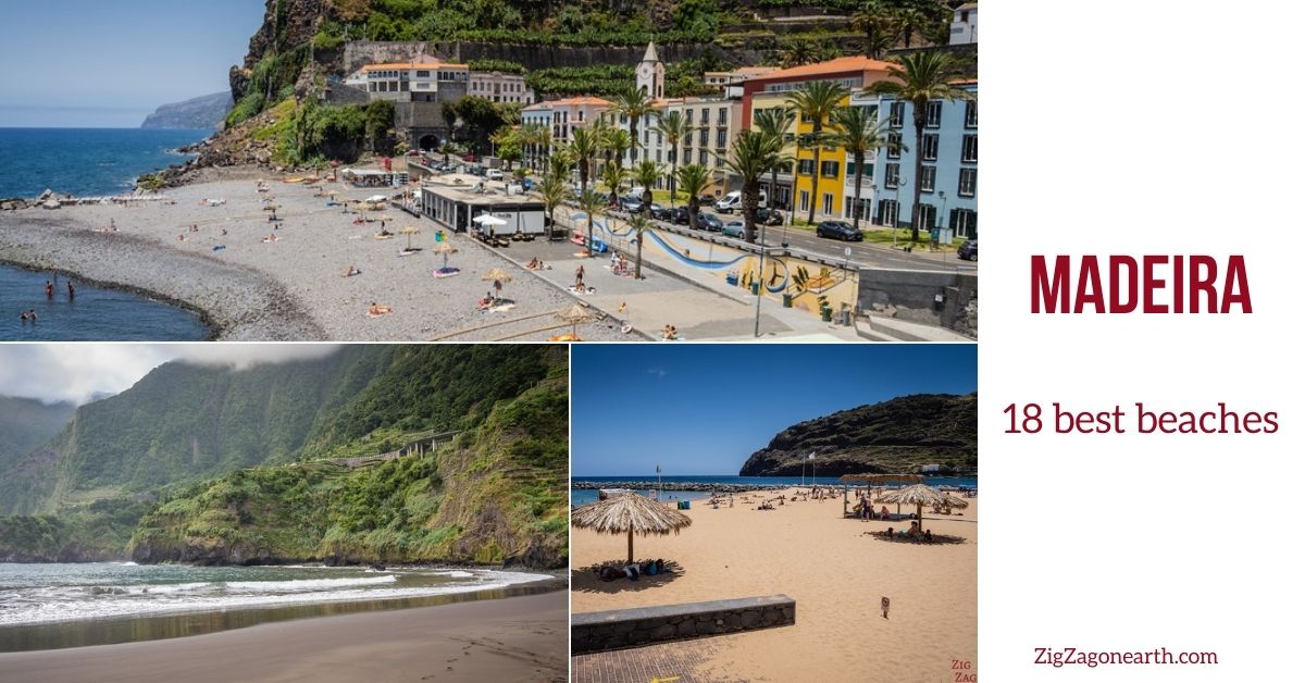 18 best beaches in Madeira (sand, swimming, scenery...)