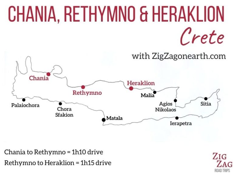 Chania or Heraklion or Rethymno (Crete) - where to go?