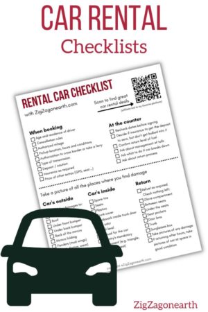 What to check when renting a car (inspection checklist)