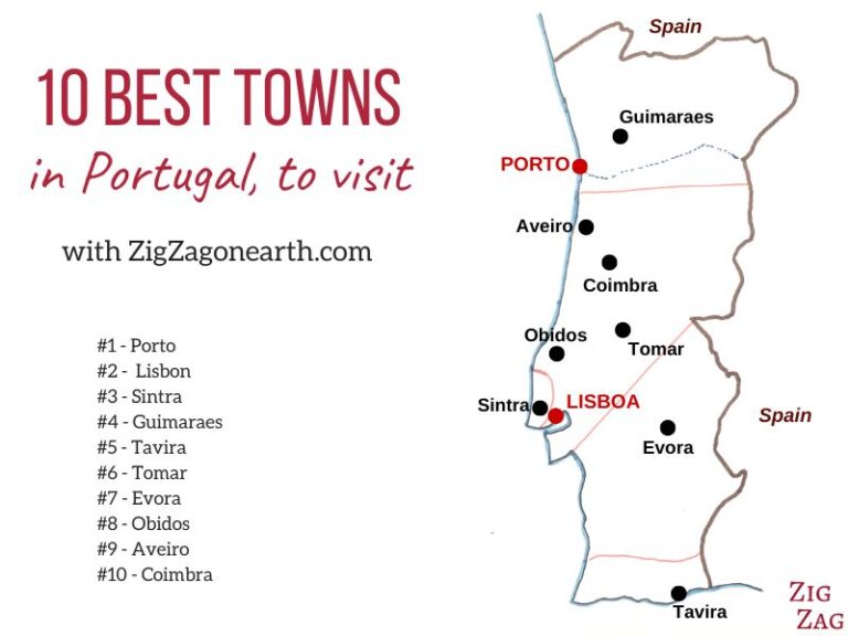 21 best towns + cities in Portugal (to visit!)