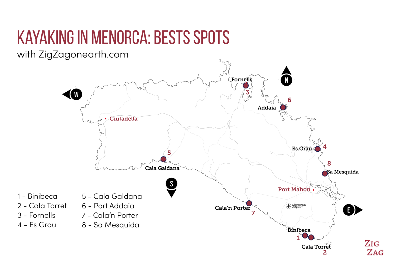 Kayaking in Menorca: best excursions and spots (2024)